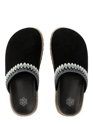 THE SAK Bolinas Lug Sole Clogs - Black Seminyak