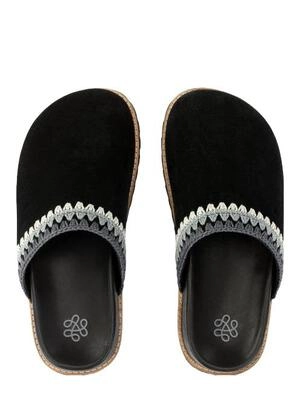 THE SAK Bolinas Lug Sole Clogs - Black Seminyak