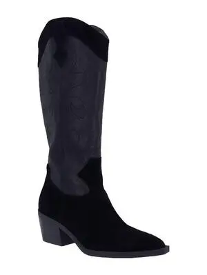 L'AMOUR DES PIEDS L'Amour Des Pieds Veera Western Boots Black