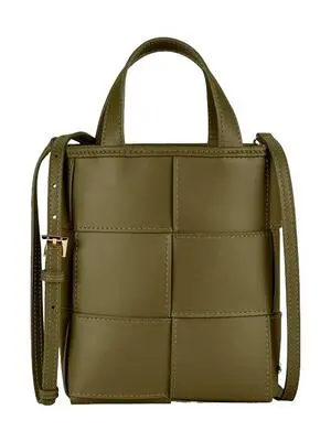 Gigi New York Chloe Mini Shopper - Olive