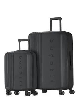 BUGATTI Bugatti Classic 2-Piece Hardside Luggage Set Black