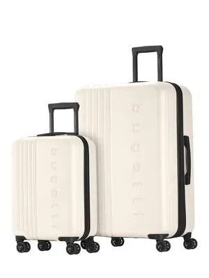 BUGATTI Bugatti Classic 2-Piece Hardside Luggage Set Egret