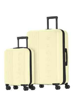 BUGATTI Bugatti Classic 2-Piece Hardside Luggage Set Flan