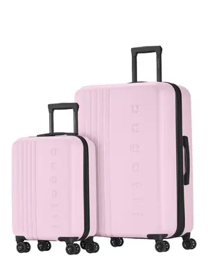 BUGATTI Bugatti Classic 2-Piece Hardside Luggage Set Hpink