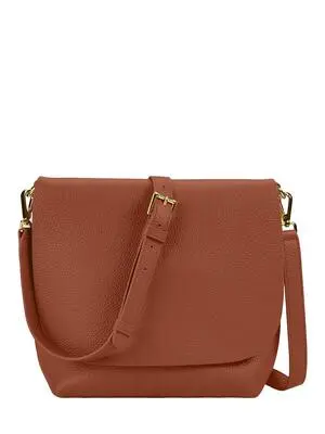 Gigi New York Andie Crossbody Bag - Saddle