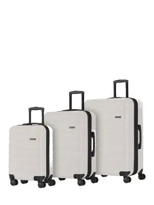 SWISS MOBILITY Sea 3-piece Hardside Luggage Set - Oatmilk