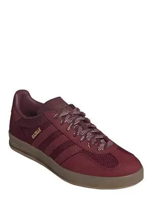 Adidas Gazelle Indoor Sneaker Maroon/shadow Red/off White