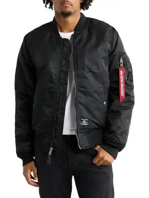 Alpha Industries Ma-1 Mod Flight Jacket - Black