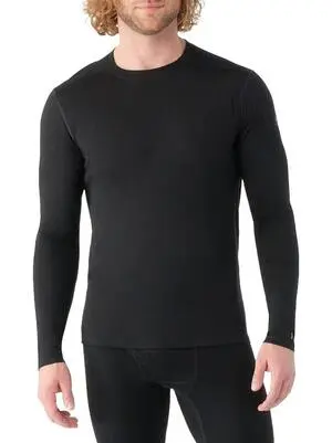 Smartwool Classic Merino Base Layer Top - Black