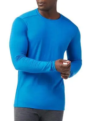 Smartwool Classic Merino Base Layer Top - Nival Blue