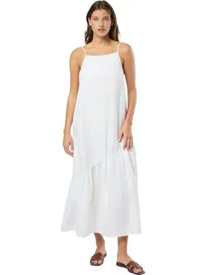 Onia Air Linen Maxi Dress - White