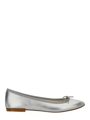 Repetto Metallic Ballet Flats - Silver