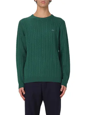 SUN 68 SUN68 Pullover Sweater Green