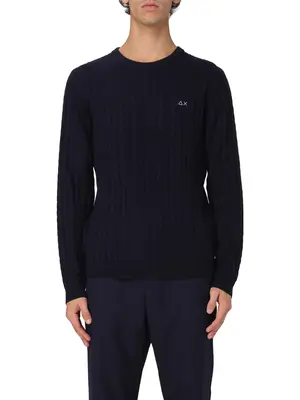 SUN 68 SUN68 Pullover Sweater Navy