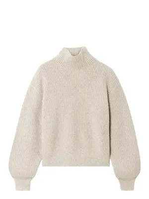 Loro Piana Cashmere Turtleneck Sweater - Neutrals