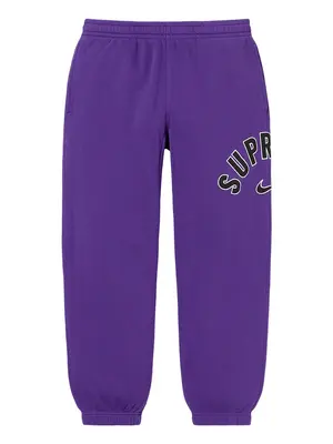 Supreme X Nike Arc Sweatpants - Purple