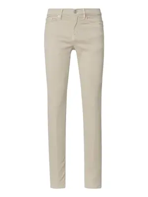 FRAME High-rise Slim Jeans - Beige
