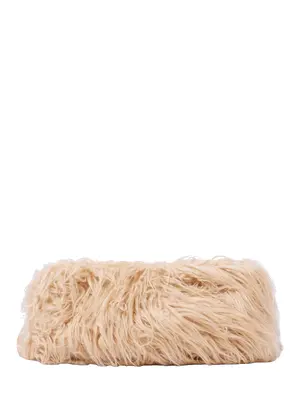 DRIES VAN NOTEN Dries Van Noten Faux Fur Clutch