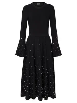 Simkhai Pruitt Embellished Midi Dress - Black
