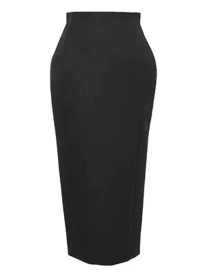 Wardrobe.NYC X Rhw Web Midi Skirt - Black