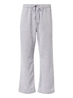 Frescobol Carioca Rocha Wide-leg Trousers - Grey