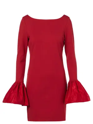 Staud Hawthorne Mini Dress - Red