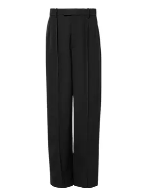 WARDROBE.NYC X RHW Web Wool Wide-leg Pants