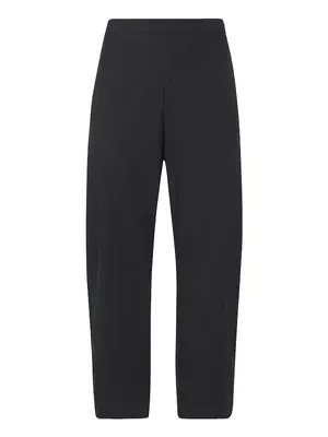 JIL SANDER Cotton Barrel-leg Trousers - Blue