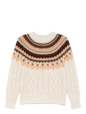 MONCLER Grenoble Cable-Knit Sweater