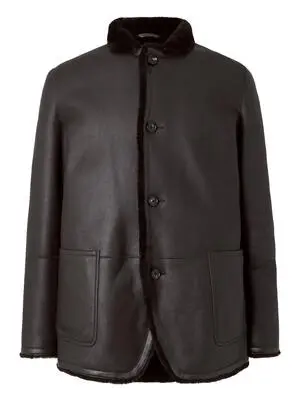 Loro Piana Shearling Jacket - Brown