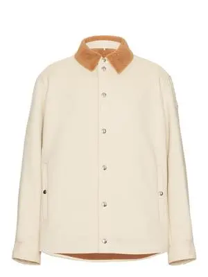 Moncler Shirt In Cream - Ivory