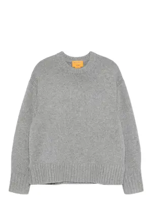 Guest In Residence Knitted Cashmere Sweater Grey