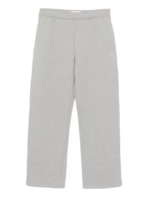 MARINE SERRE Moon-embroidered Track Pants - Grey