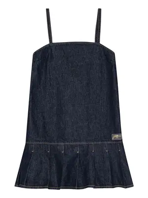 GANNI Denim Mini Dress - Blue