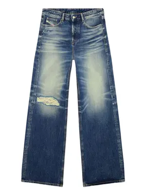 DIESEL D-rise 09j95 Straight Jeans - Blue