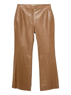 JIL SANDER Jil Sander Leather Trousers