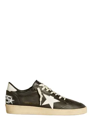 GOLDEN GOOSE Ball Star Sneakers - Black