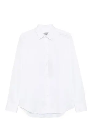 Canali Lightweight-jersey Shirt - White