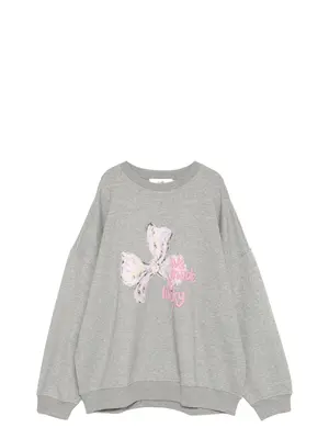 B+AB Graphic-print Sweatshirt - Grey