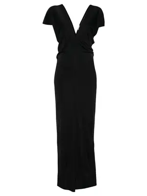 Khaite Ima Maxi Dress - Black