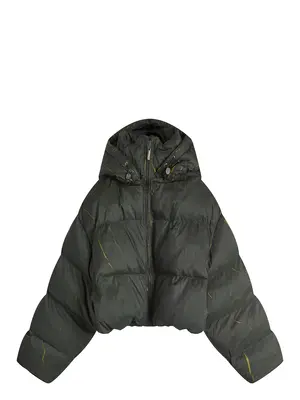 DAILY PAPER Jorja Puffer Jacket - Cardamon Green