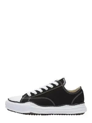 Mihara Yasuhiro Peterson Original Sole Canvas Low Sneaker - Black