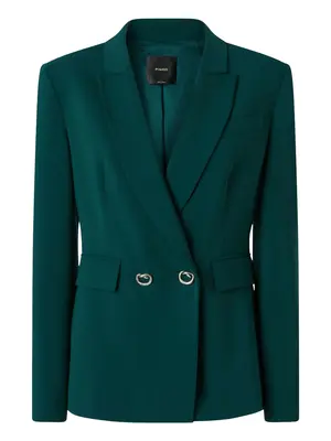 Pinko Double-breasted Blazer - Green