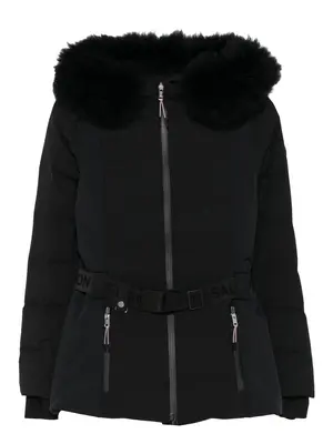 YVES SALOMON Belted Ski Jacket - Black