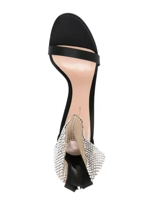 GIANVITO ROSSI 105mm Adore Sandals - Black