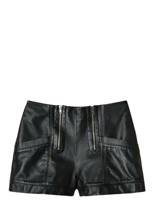 TWINSET TWINSET Fairfax Leather Shorts