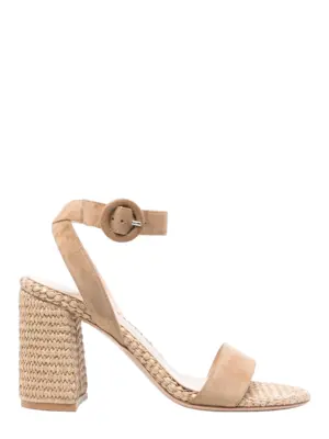 GIANVITO ROSSI Gianvito Rossi 85mm Suede Sandals
