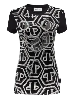 Philipp Plein Teddy Bear T-shirt - Black