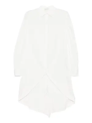 Yohji Yamamoto Long-sleeved Shirt - White