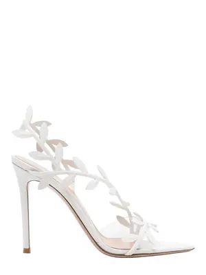 GIANVITO ROSSI 105mm Flavia Sandals - White